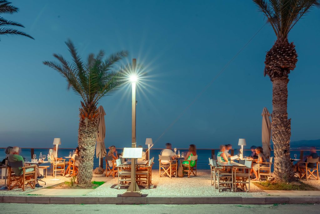 Our Restaurant - Maistrali Sea View Apartments Restaurant Stalis Crete